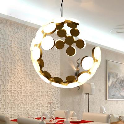 China Modern Round Lantern pendant light fixture For Indoor Home Lighting Fixtures (WH-AP-60) for sale