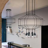 China Modern long hanging suspended pendant light fixture For Kitchen Dining room (WH-AP-62) for sale