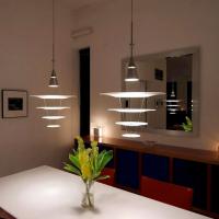 China New Designer White Chandelier Flying Saucer Restaurant Lighting（WH-AP-710） for sale