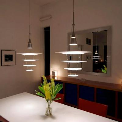 China New Designer White Chandelier Flying Saucer Restaurant Lighting（WH-AP-710） for sale