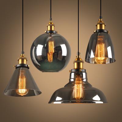 China Vintage Glass Pendant Light Fixtures For Kitchen Dining room Decoration (WH-GP-18) for sale