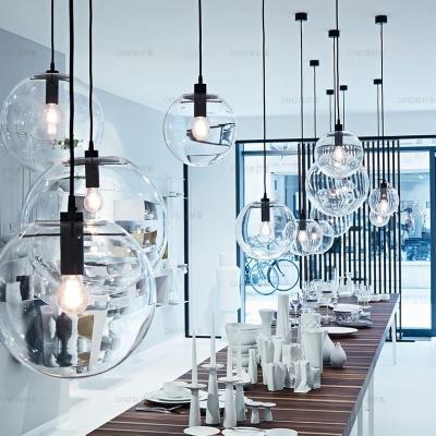 China Clear glass pendant light edison bulb Light Fixtures for indoor home decoration (WH-AP-20) for sale