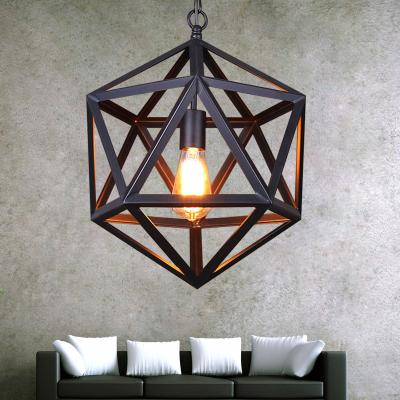 China Cage industrial hanging lights for Kitchen Dining room Restaurant Lamp Fixtures (WH-VP-06) for sale