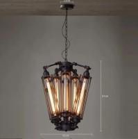 China Retro Industrial Style Iron Chandeliers Pendant Lamp （WH-AP-712） for sale