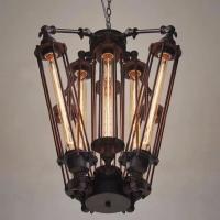 China Retro Industrial Style Iron Chandeliers Pendant Lamp （WH-AP-712） for sale