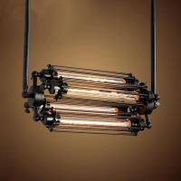 China Retro Industrial Style Iron Chandeliers Pendant Lamp （WH-AP-712） for sale