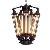 China Retro Industrial Style Iron Chandeliers Pendant Lamp （WH-AP-712） for sale
