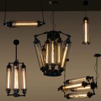 China Retro Industrial Style Iron Chandeliers Pendant Lamp （WH-AP-712） for sale
