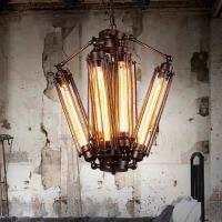 China Retro Industrial Style Iron Chandeliers Pendant Lamp （WH-AP-712） for sale