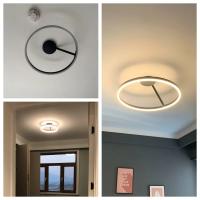 China Modern LED Ceiling Light Home Decor Circular Lamps Fixtures （WH-AP-713） for sale