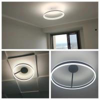 China Modern LED Ceiling Light Home Decor Circular Lamps Fixtures （WH-AP-713） for sale