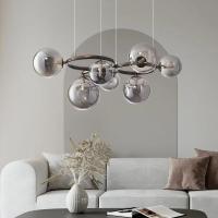 China Magic Beans Chandelier Glass Bubbles Round G9 Light Fixture （WH-AP-719） for sale