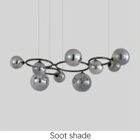 China Magic Beans Chandelier Glass Bubbles Round G9 Light Fixture （WH-AP-719） for sale