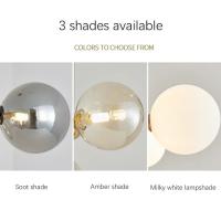 China Magic Beans Chandelier Glass Bubbles Round G9 Light Fixture （WH-AP-719） for sale