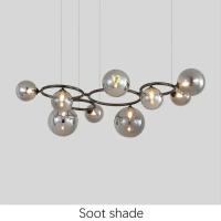 China Magic Beans Chandelier Glass Bubbles Round G9 Light Fixture （WH-AP-719） for sale