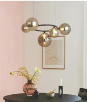 China Magic Beans Chandelier Glass Bubbles Round G9 Light Fixture （WH-AP-719） for sale