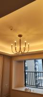 China Retro Design Art Pendant Chandelier for Living Room Bedroom Gold Candle Restaurant Light （WH-AP-723） for sale