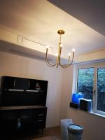 China Retro Design Art Pendant Chandelier for Living Room Bedroom Gold Candle Restaurant Light （WH-AP-723） for sale