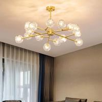 China Postmodern branch chandelier living room lamp simple chandelier crystals light (WH-GP-184) for sale