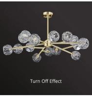 China Postmodern branch chandelier living room lamp simple chandelier crystals light (WH-GP-184) for sale