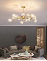 China Postmodern branch chandelier living room lamp simple chandelier crystals light (WH-GP-184) for sale