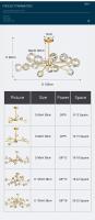 China Postmodern branch chandelier living room lamp simple chandelier crystals light (WH-GP-184) for sale