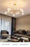 China Postmodern branch chandelier living room lamp simple chandelier crystals light (WH-GP-184) for sale