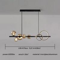 China European chandelier creative magic bean glass bubble lamp  (WH-GP-185) for sale