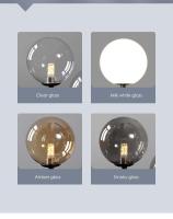 China European chandelier creative magic bean glass bubble lamp  (WH-GP-185) for sale