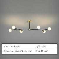 China luxury Postmodern molecular lamp creative magic bean glass bubble lamp  (WH-GP-186) for sale