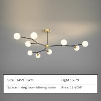 China luxury Postmodern molecular lamp creative magic bean glass bubble lamp  (WH-GP-186) for sale