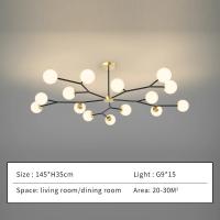 China luxury Postmodern molecular lamp creative magic bean glass bubble lamp  (WH-GP-186) for sale