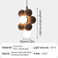 China Post-modern bubble lamp Abstracta Pendant Lamp (WH-GP-187) for sale