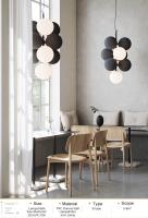 China Post-modern bubble lamp Abstracta Pendant Lamp (WH-GP-187) for sale