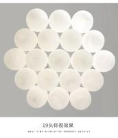 China Nordic bubble pendant lamp Cream Cloud Glass Ball Chandelier (WH-GP-188) for sale