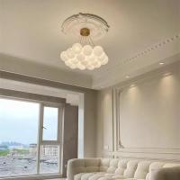 China Nordic bubble pendant lamp Cream Cloud Glass Ball Chandelier (WH-GP-188) for sale