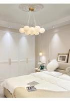 China Nordic bubble pendant lamp Cream Cloud Glass Ball Chandelier (WH-GP-188) for sale