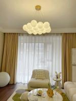 China Nordic bubble pendant lamp Cream Cloud Glass Ball Chandelier (WH-GP-188) for sale