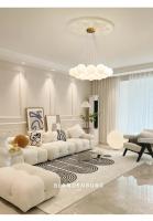 China Nordic bubble pendant lamp Cream Cloud Glass Ball Chandelier (WH-GP-188) for sale