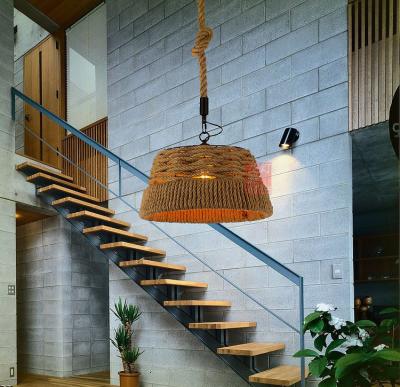 China Vintage Rope Mesh pendant lights for indoor home lighting Fixtures (WH-VP-20) for sale
