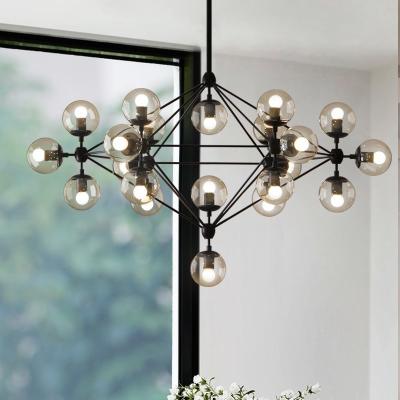 China Industrial frosted glass pendant lights for Indoor home Living room Kitchen Lights (WH-VP-26) for sale