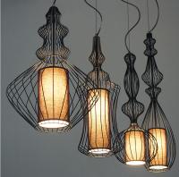 China Loft Birds Cage Pendant Lamp For Kitchen Bedroom Dining room Lighting Fixtures (WH-VP-50) for sale