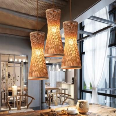 China Modern jute pendant lights For Living room Bedroom Restaurant Lighting Fixtures (WH-WP-16) for sale