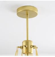 China Modern Glass Ball Chandelier Black Gold Frosted Glass bubble light (WH-GP-190) for sale