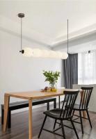 China White glass bulb chandelier Long glass pendant lamp (WH-GP-191) for sale