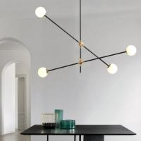 China Nordic mid century modern chandelier Dining room Bubble glass ball chandelier (WH-GP-192) for sale