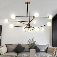 China Nordic mid century modern chandelier Dining room Bubble glass ball chandelier (WH-GP-192) for sale