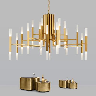 China Suspension Lights luminaire Gold Black Pendant Lamp For Indoor home Lighting Fixtures (WH-AP-98) for sale