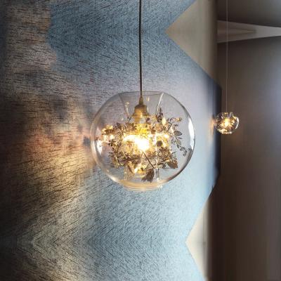 China Nordic Glass Suspension hanging Lights Kitchen Indoor House Dining room Pendant Lamp (WH-GP-30) for sale