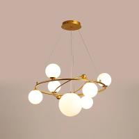 China Modern rings chandelier design creative glass ball lamp (WH-GP-193) for sale